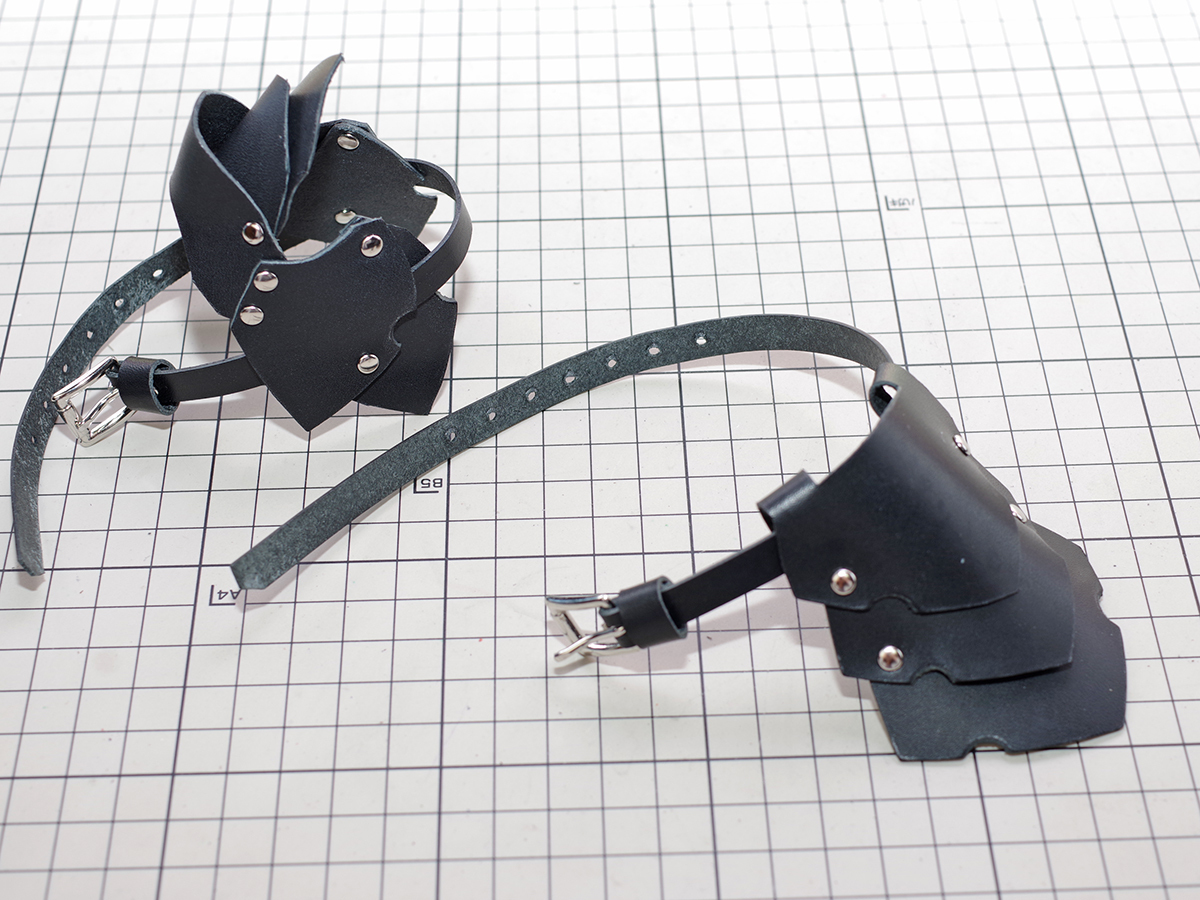 MDD向け革の軽鎧（ブラック） - 工房sinq - BOOTH