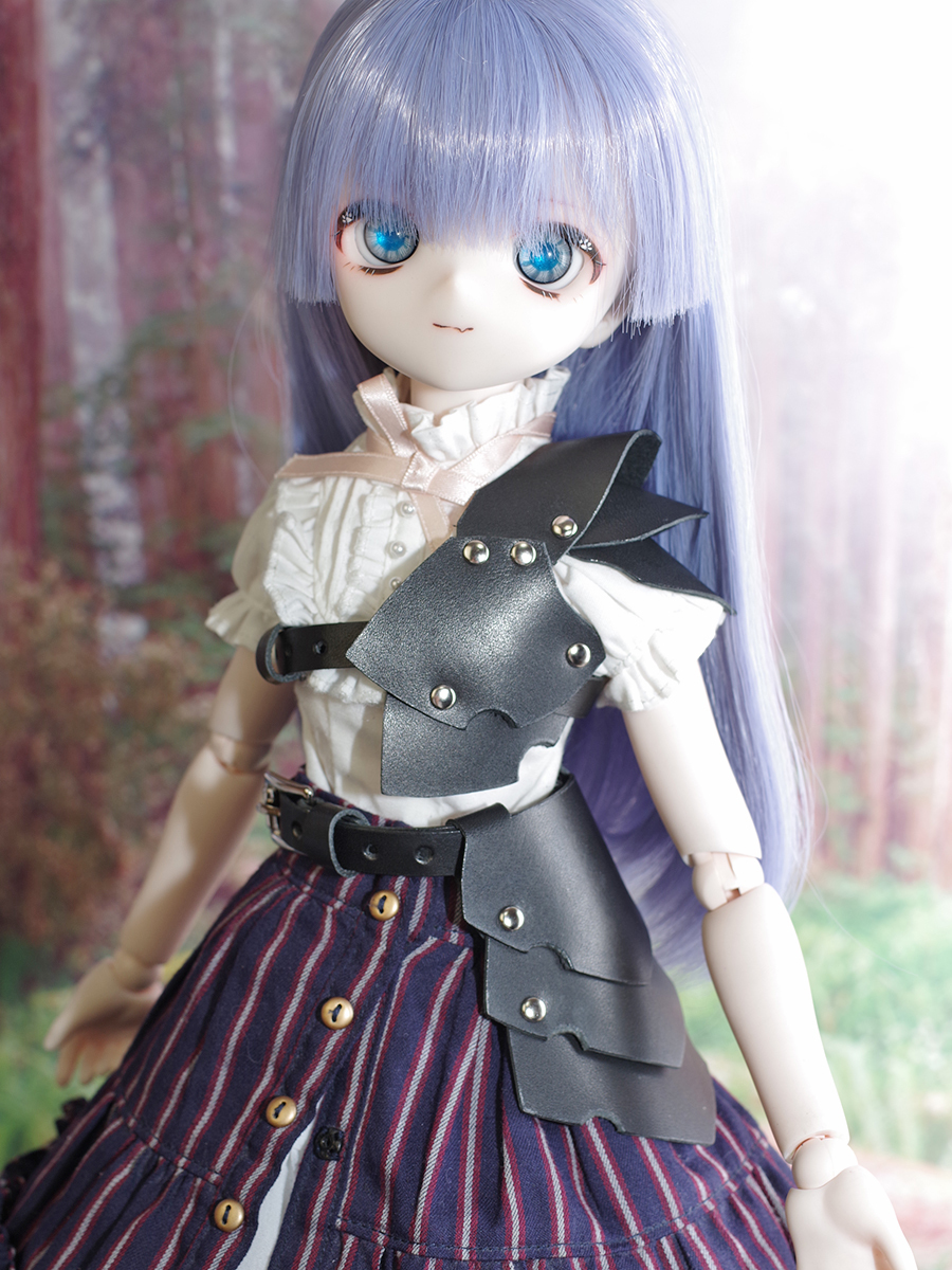 MDD向け革の軽鎧（ブラック） - 工房sinq - BOOTH