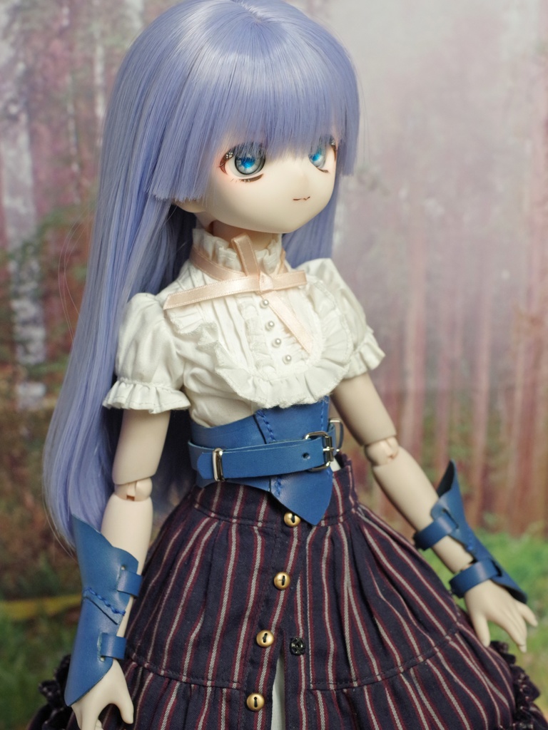 MDD向けレザーアーマー（ブルー） - 工房sinq - BOOTH