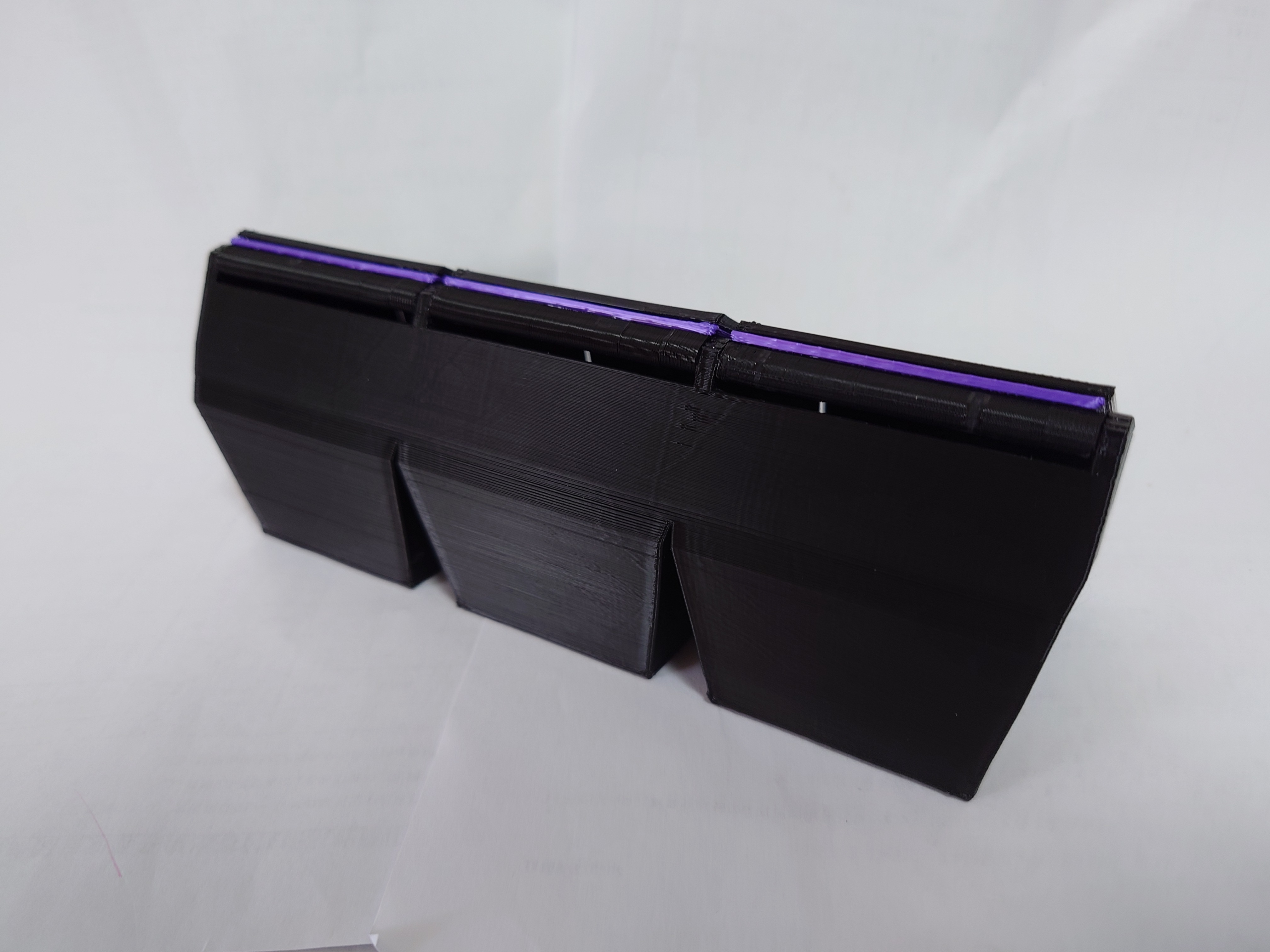 [ベイブレードX]3on3デッキケースver3.1 紫文字バージョン - iwamen - BOOTH