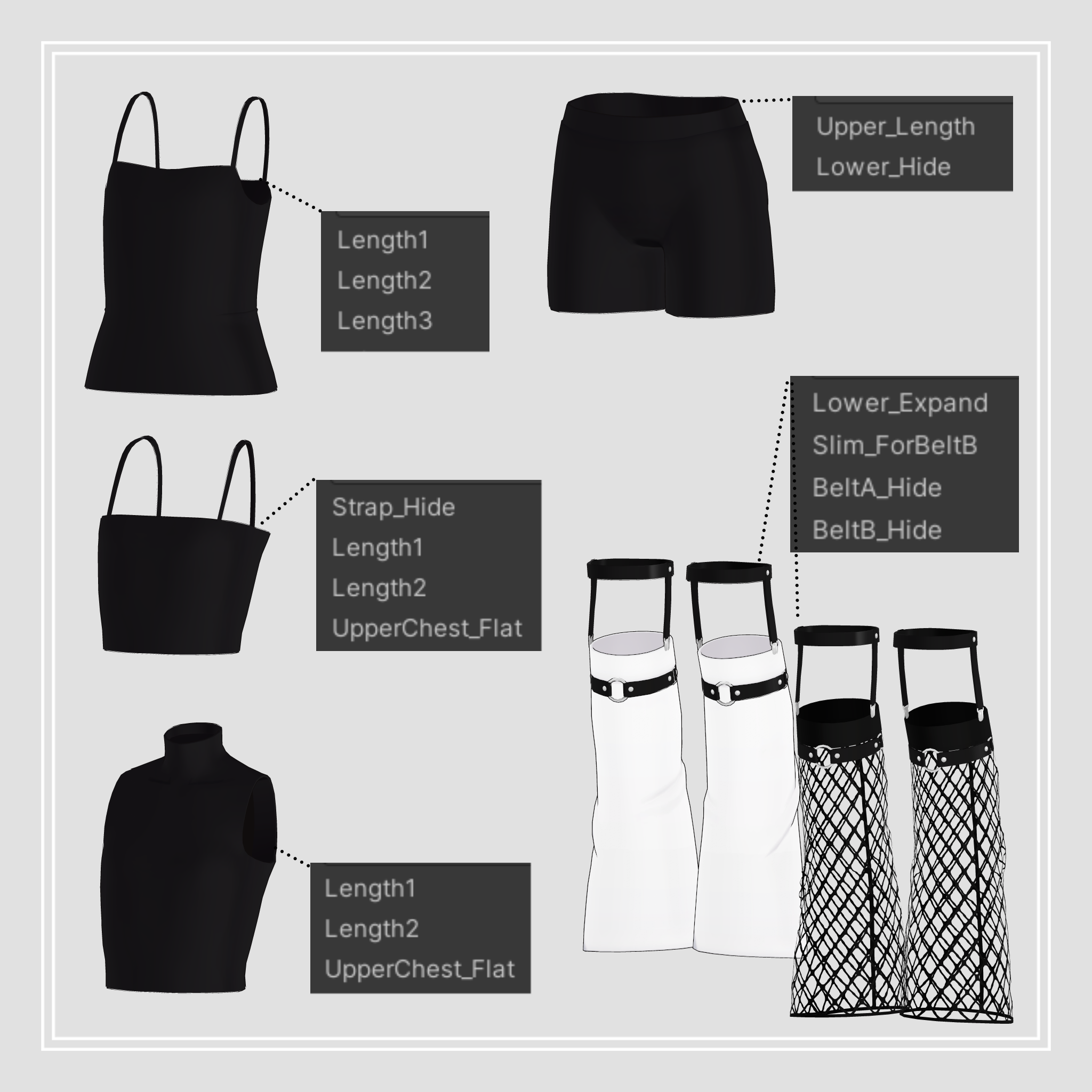 [Lapwing] Underwear Set - uNya2屋 - BOOTH