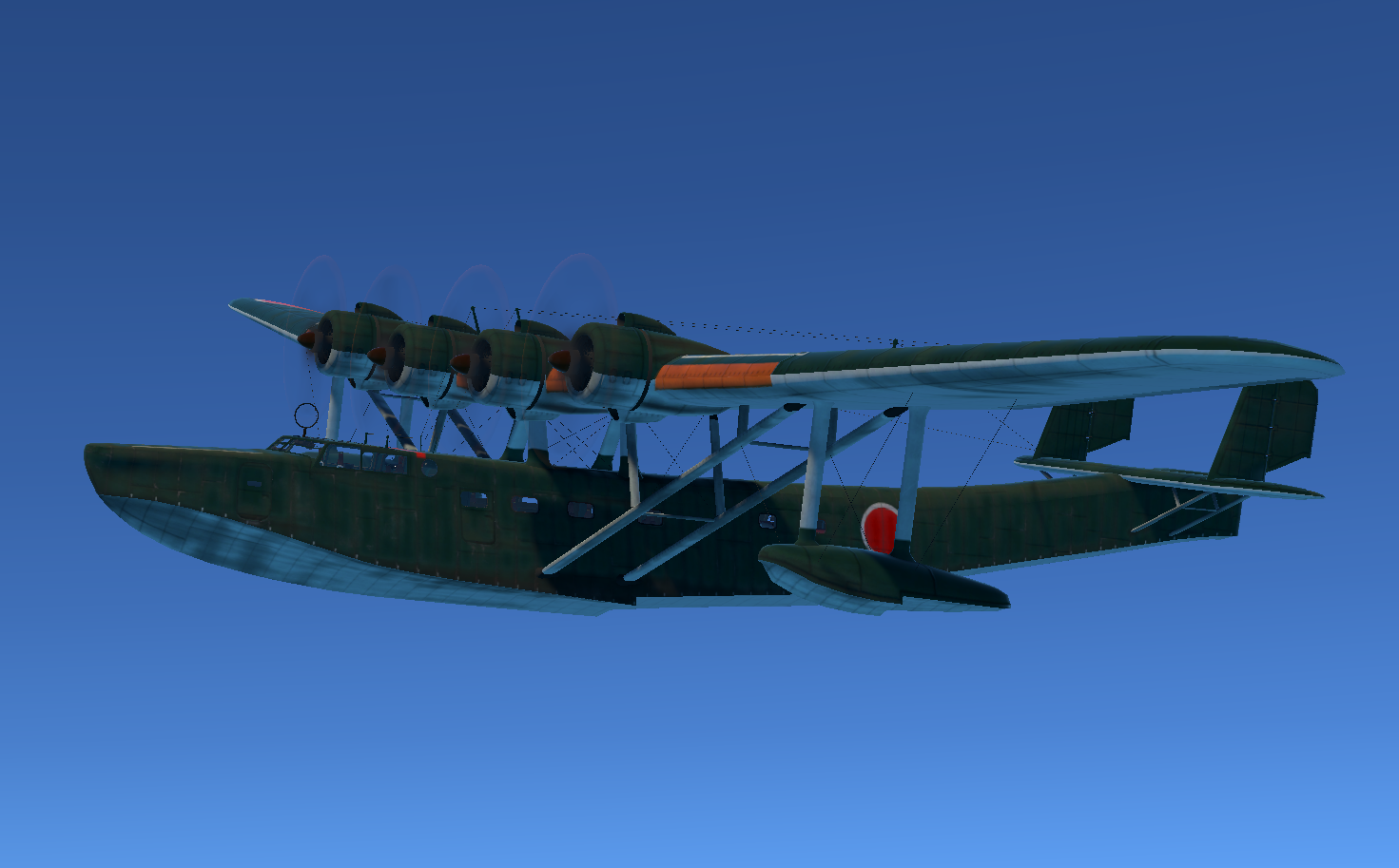 （saccs Flight設定済み）九七式飛行艇 H6k For Vrchat Silpheedの倉庫 Booth