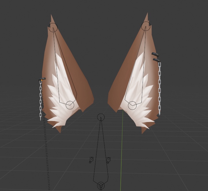 BLENDER animal ears rigged - Iiwiss - BOOTH