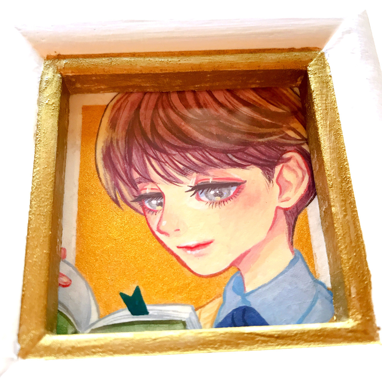 ミニ額原画【ぼくのお気に入り】 - アトリエNanami - BOOTH