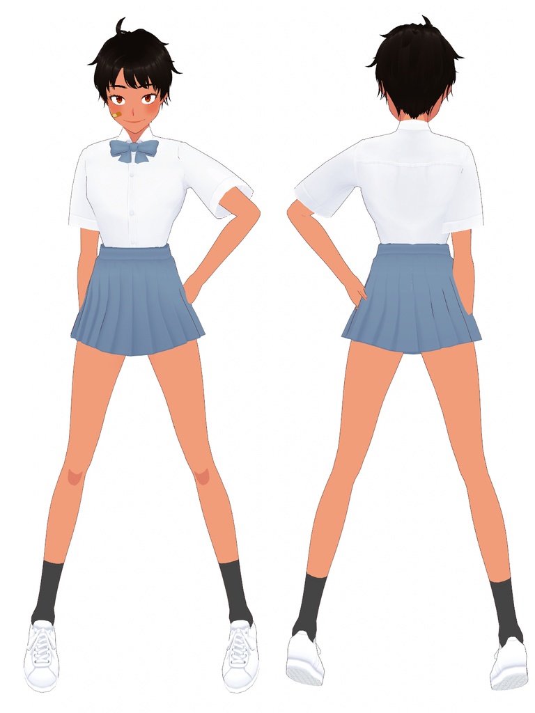 VROID BASE MODEL 02 K-KO - VinceDes_updated.shop - BOOTH