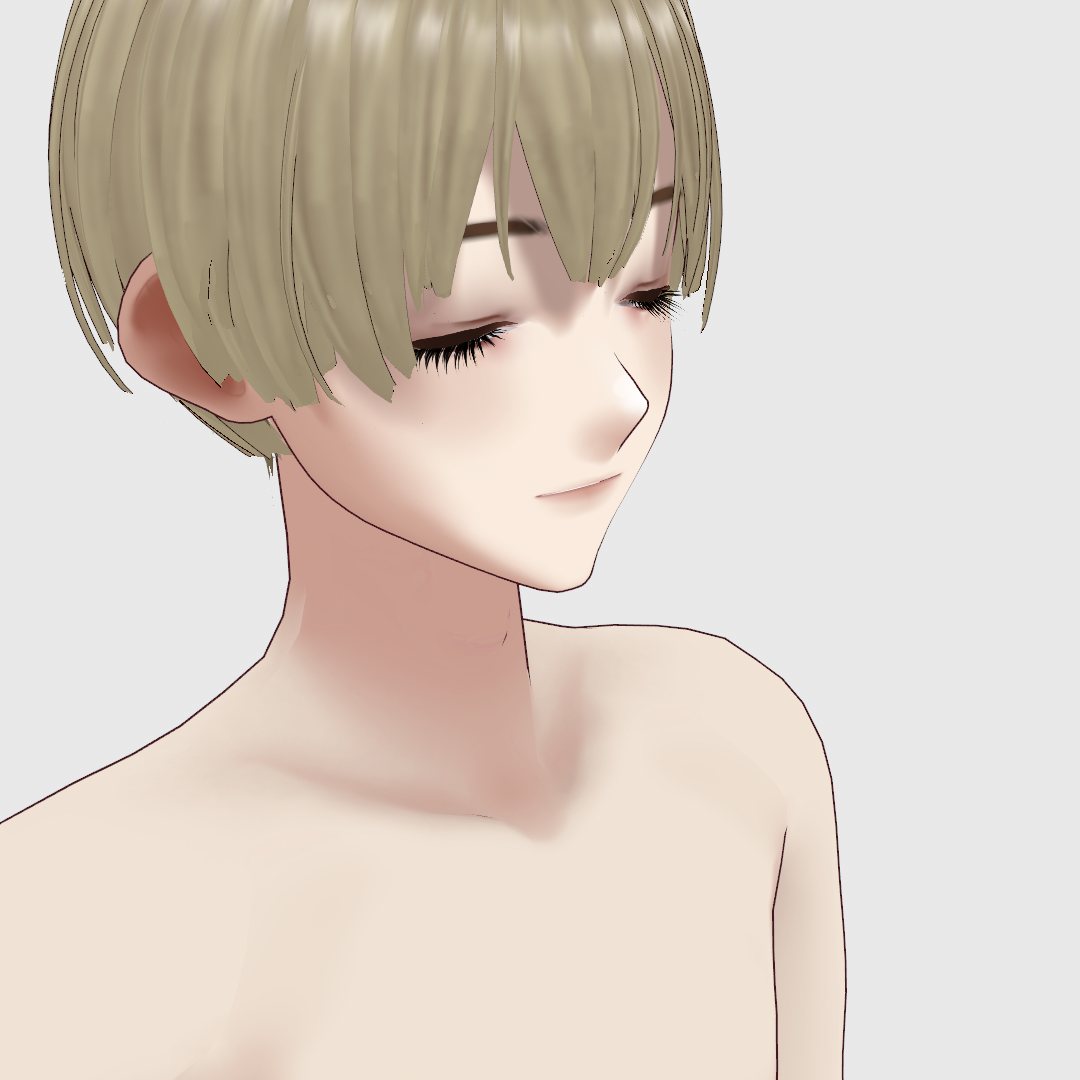 VROID MODEL Doll_B - VinceDes_updated.shop - BOOTH