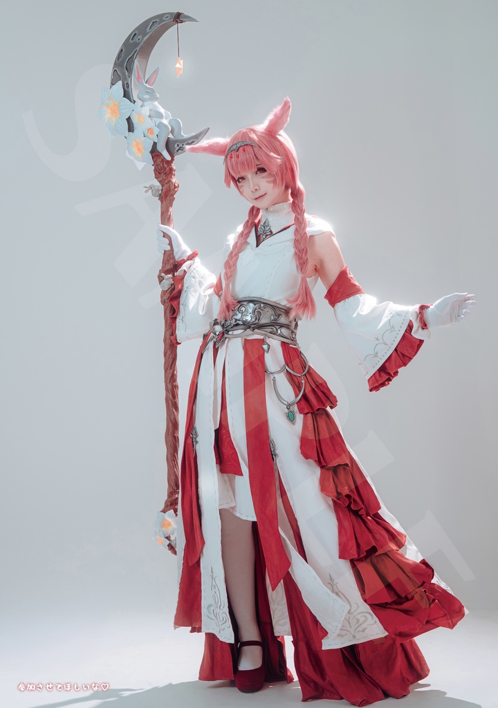 【C105新刊】FF14ー白魔道士コスプレ写真集「Lilly’s Benediction」 - KINOKO屋/Vtuber暁きのこ(委託) - BOOTH