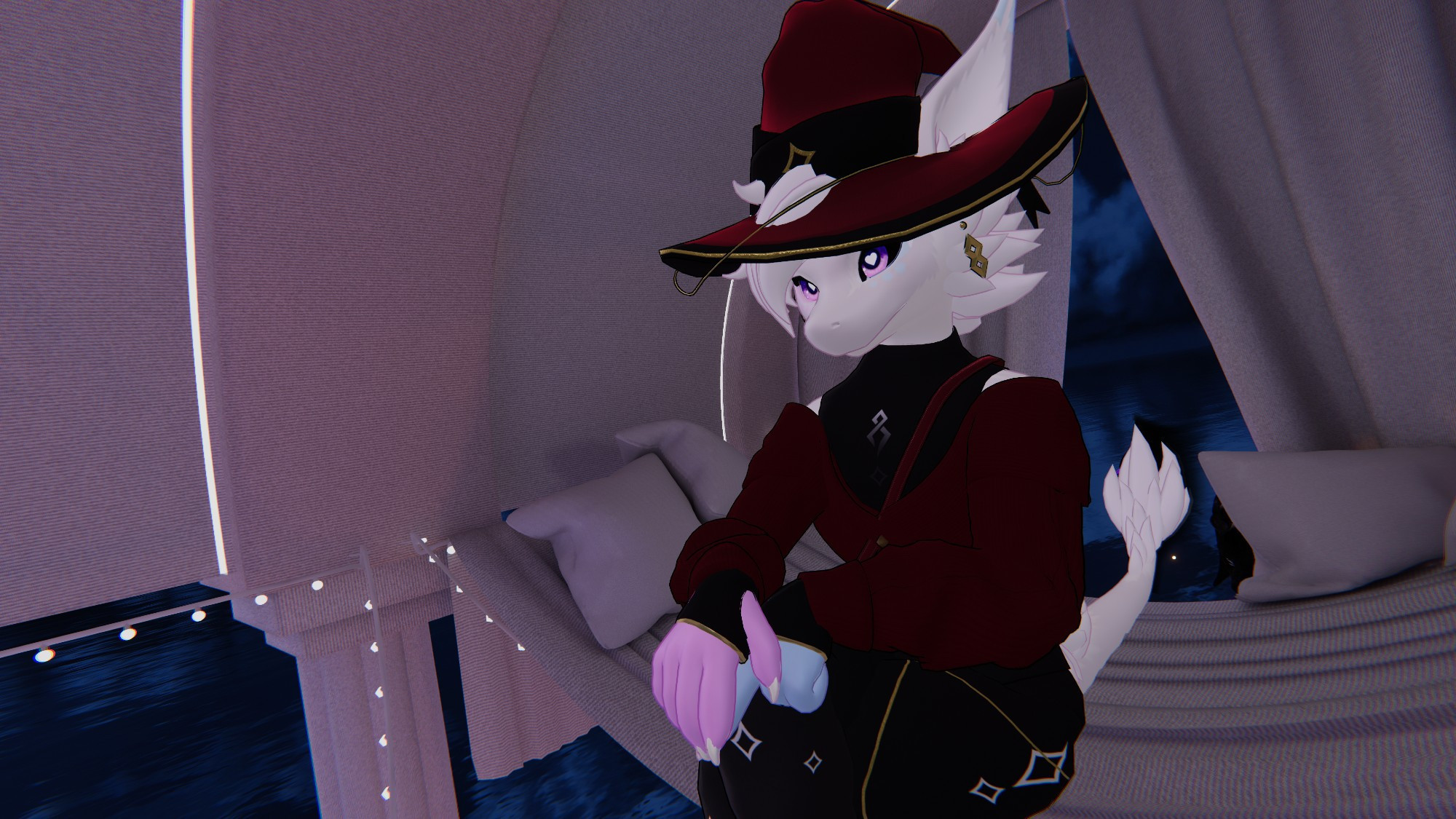 Nardoragon Halloween Witch Outfit (VRChat PC and Quest Compatible) - Kureshu - BOOTH