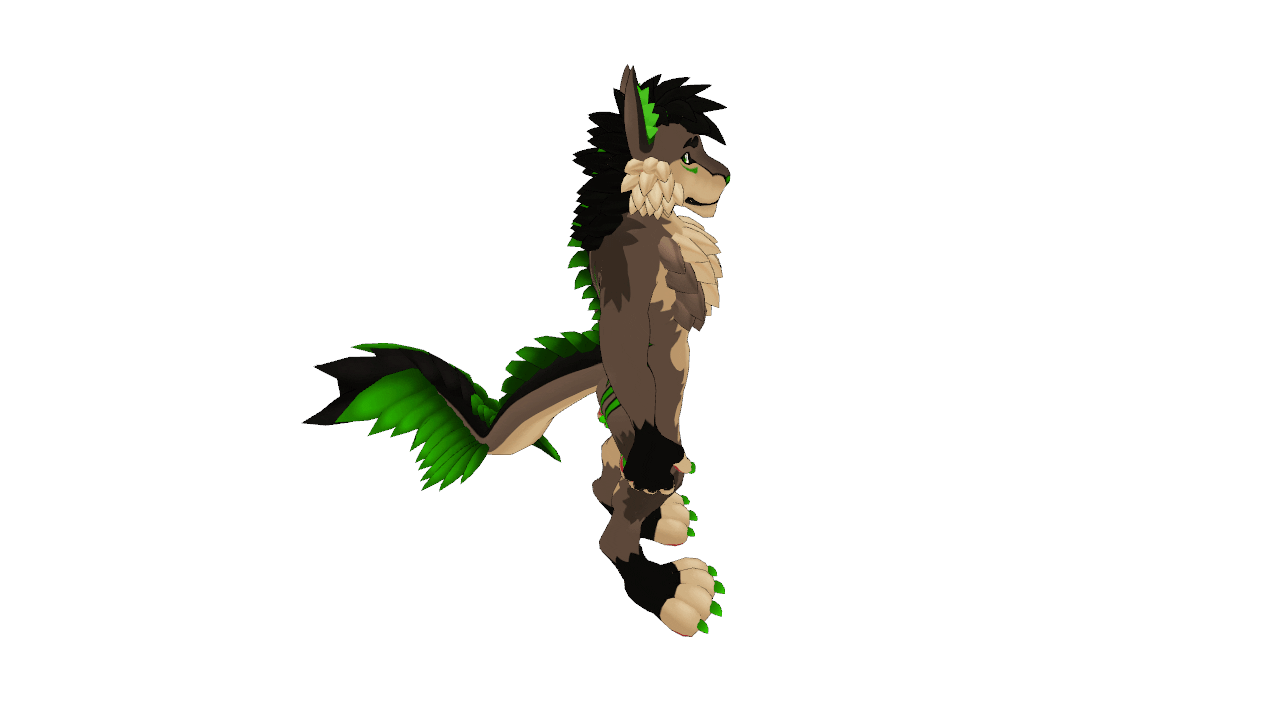 Dreadlion - Species Hybrid (Lion + Dragon) Avatar VrChat Model - No ...