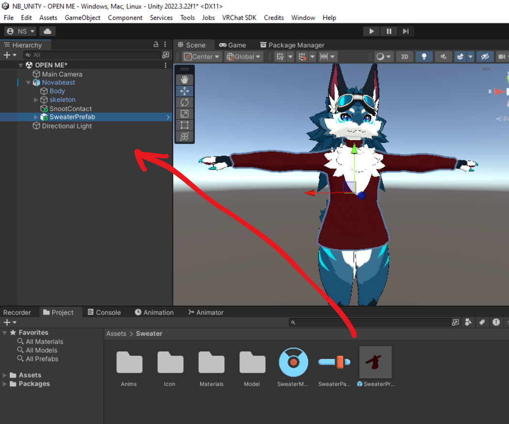 Turtleneck Sweater for Novabeast - No Skill 3D - BOOTH