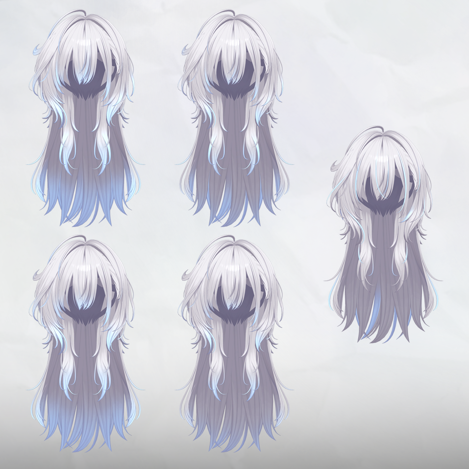 Sylin_Hair_Hair mask gradation&highlights - NENNEKO - BOOTH