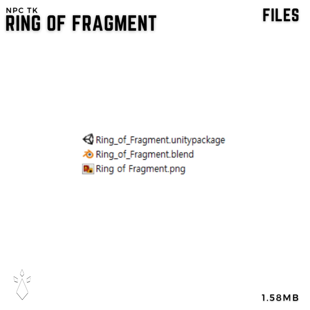 [Accessory]Ring of Fragment - TK Metaverse - BOOTH