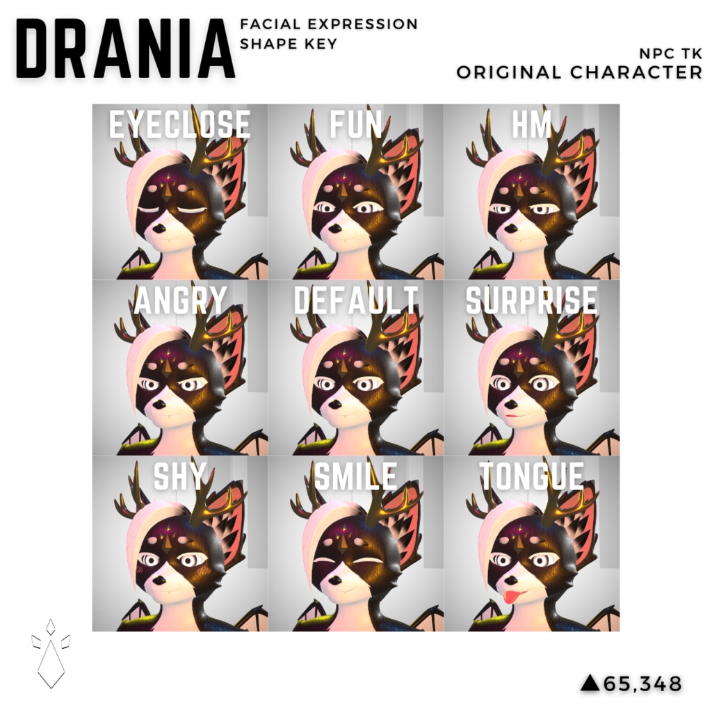 [Avatar]Original Character - Drania - - TK Metaverse - BOOTH
