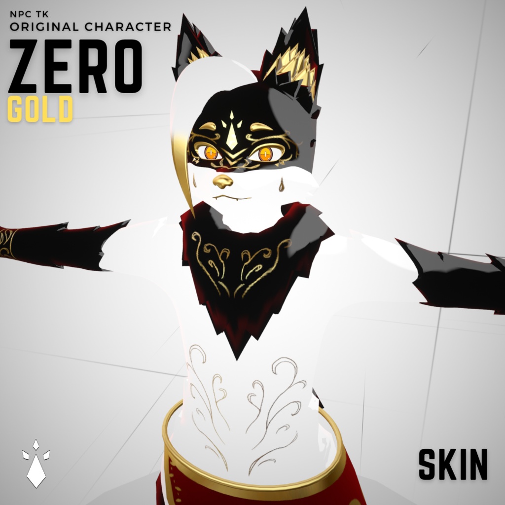 [Skin] Zero - Gold - - TK Metaverse - BOOTH