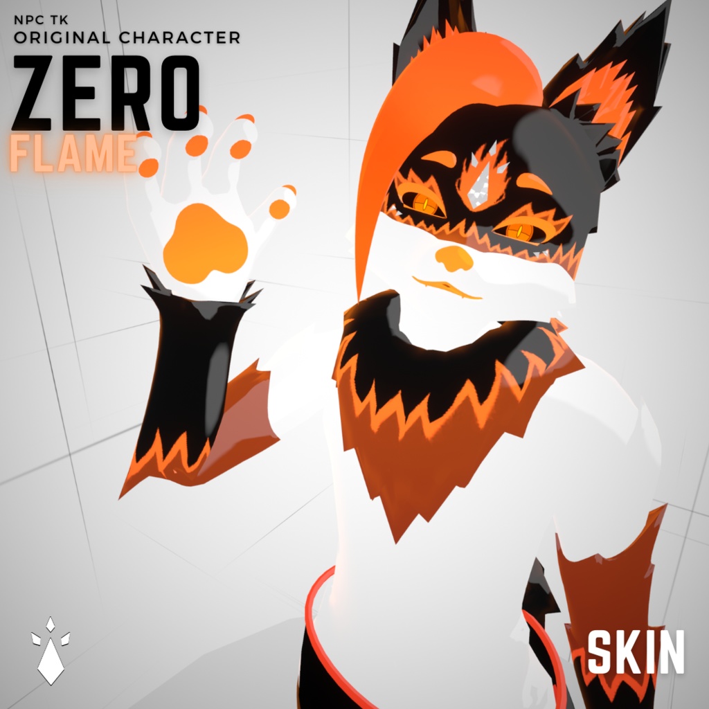 [Skin] Zero - Flame - - TK Metaverse - BOOTH