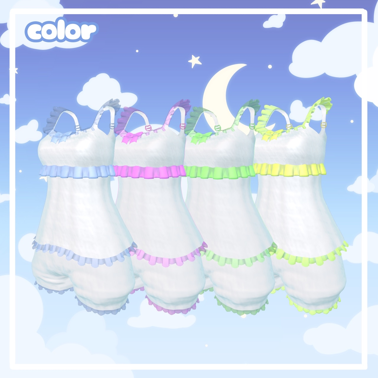 【るーむうぇあ/room wear】6アバター対応 - magyo-oshop - BOOTH