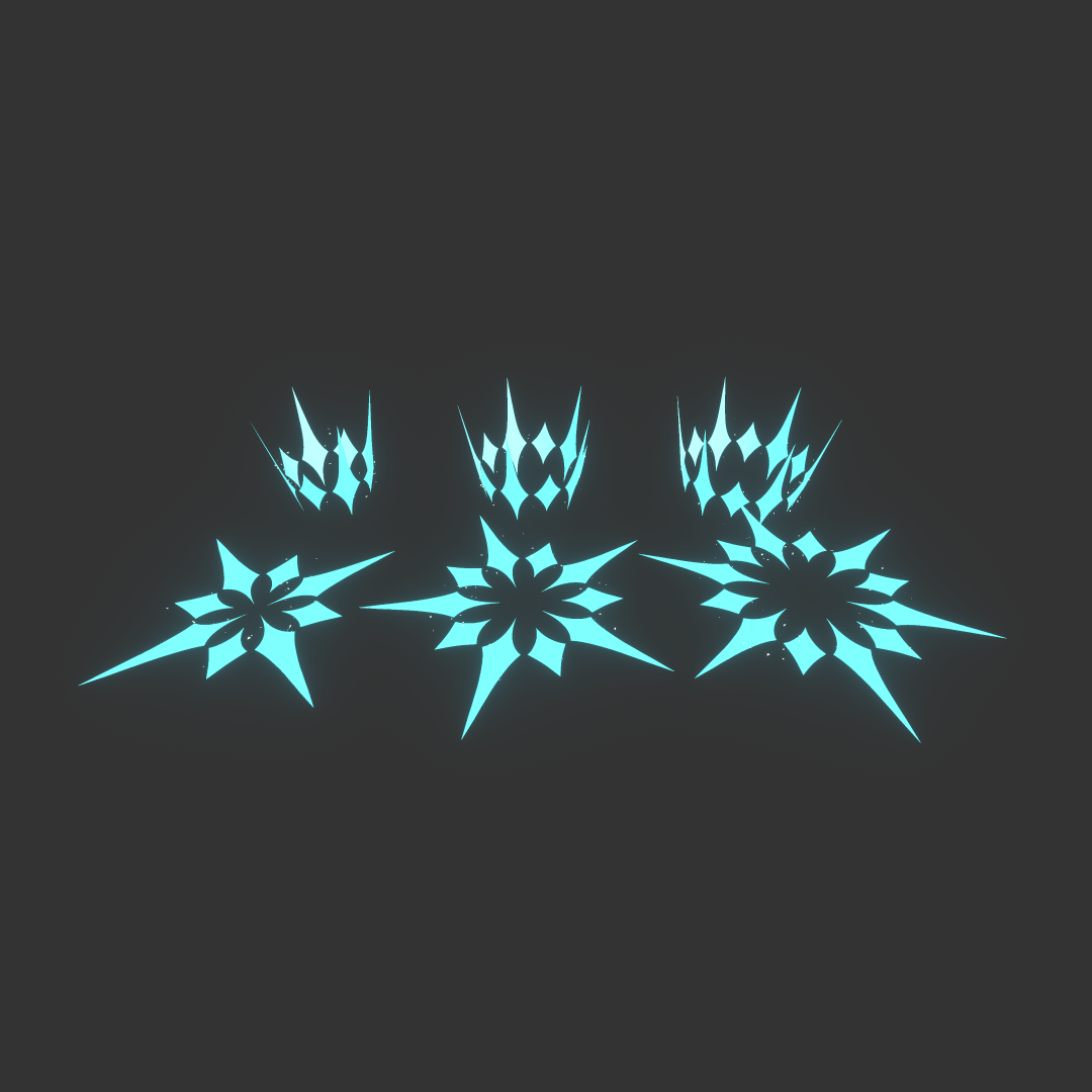 Crown Halo Particle - Trygone - BOOTH