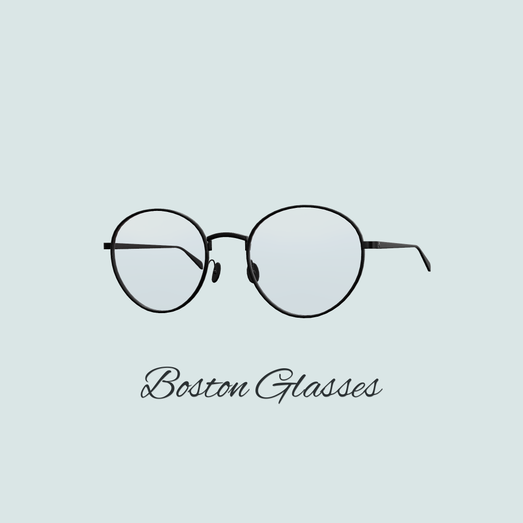 ボストンメガネ/Boston Glasses Metal ver. 7種 - Trygone - BOOTH