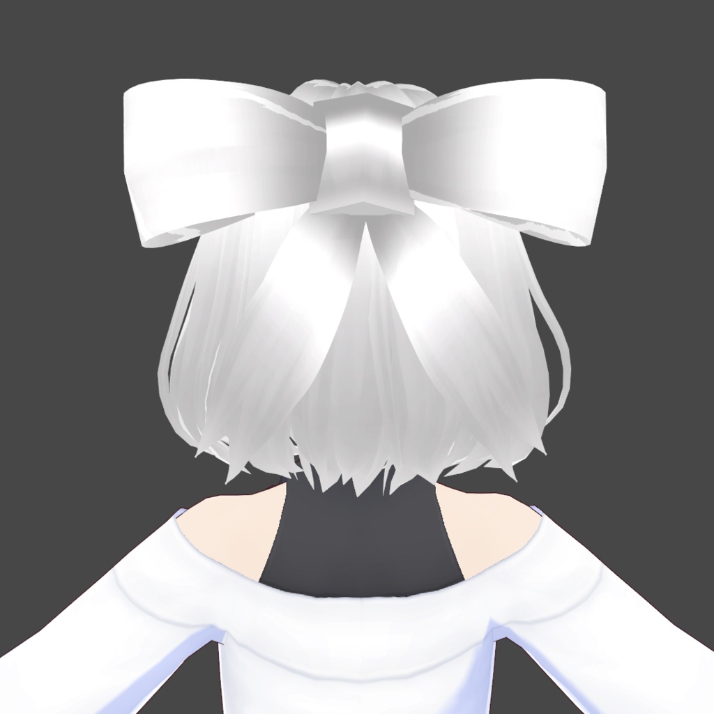 Vroid Bow 蝶結び 髪飾 - nagongze - BOOTH