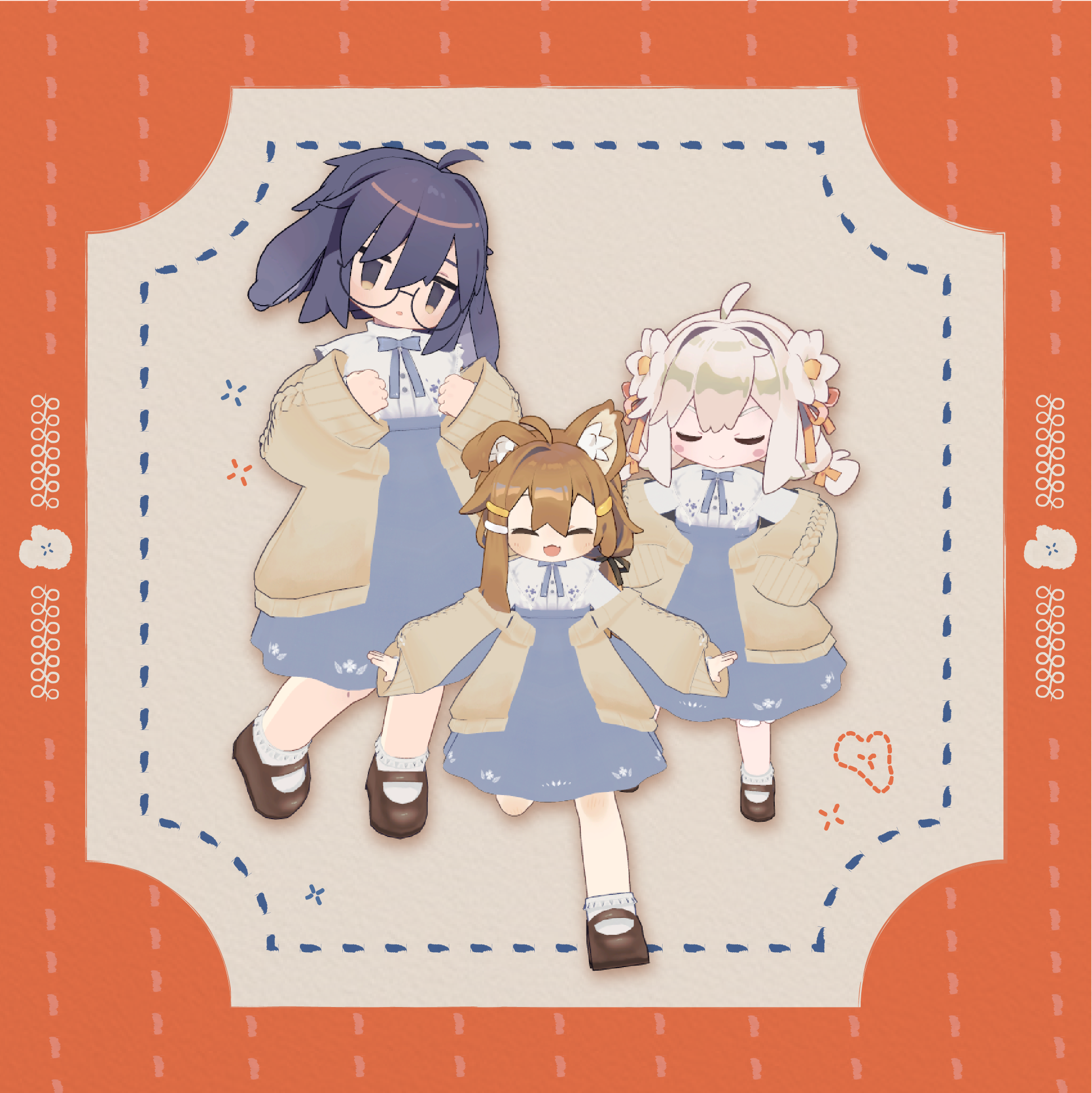 ししゅうワンピ - ねこのや - BOOTH