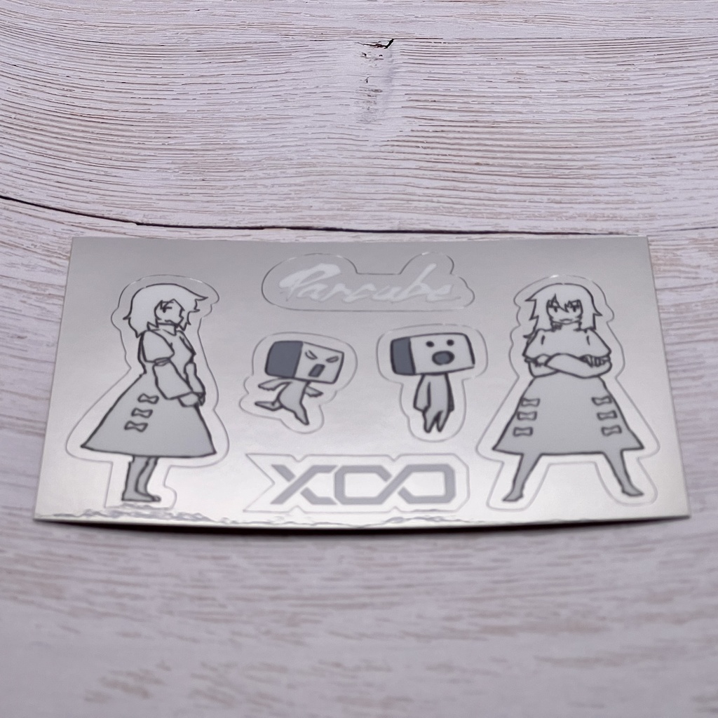 Parcube ダウンロードカード - XOO - BOOTH