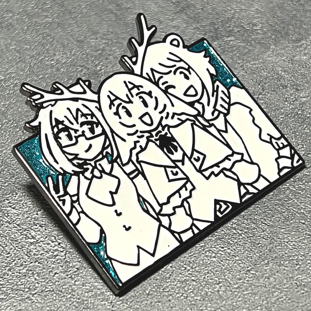 みるちーず 二次創作ピンズ - XOO - BOOTH