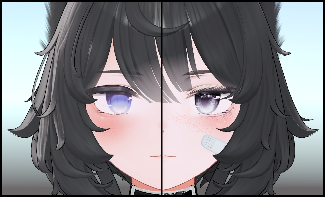 Velle Perfect Lashes&RealEyes-Freckles 完璧なまつげ - 目 4K - vinzo ヴィンゾ - BOOTH