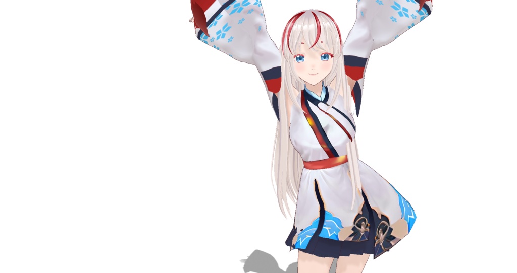 Free ready to use vroid vtuber model || chinese style vtuber model ...