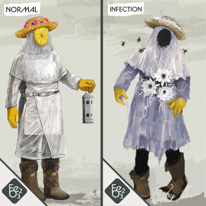 モブ立ち絵 養蜂家 - Fe2O3 - BOOTH