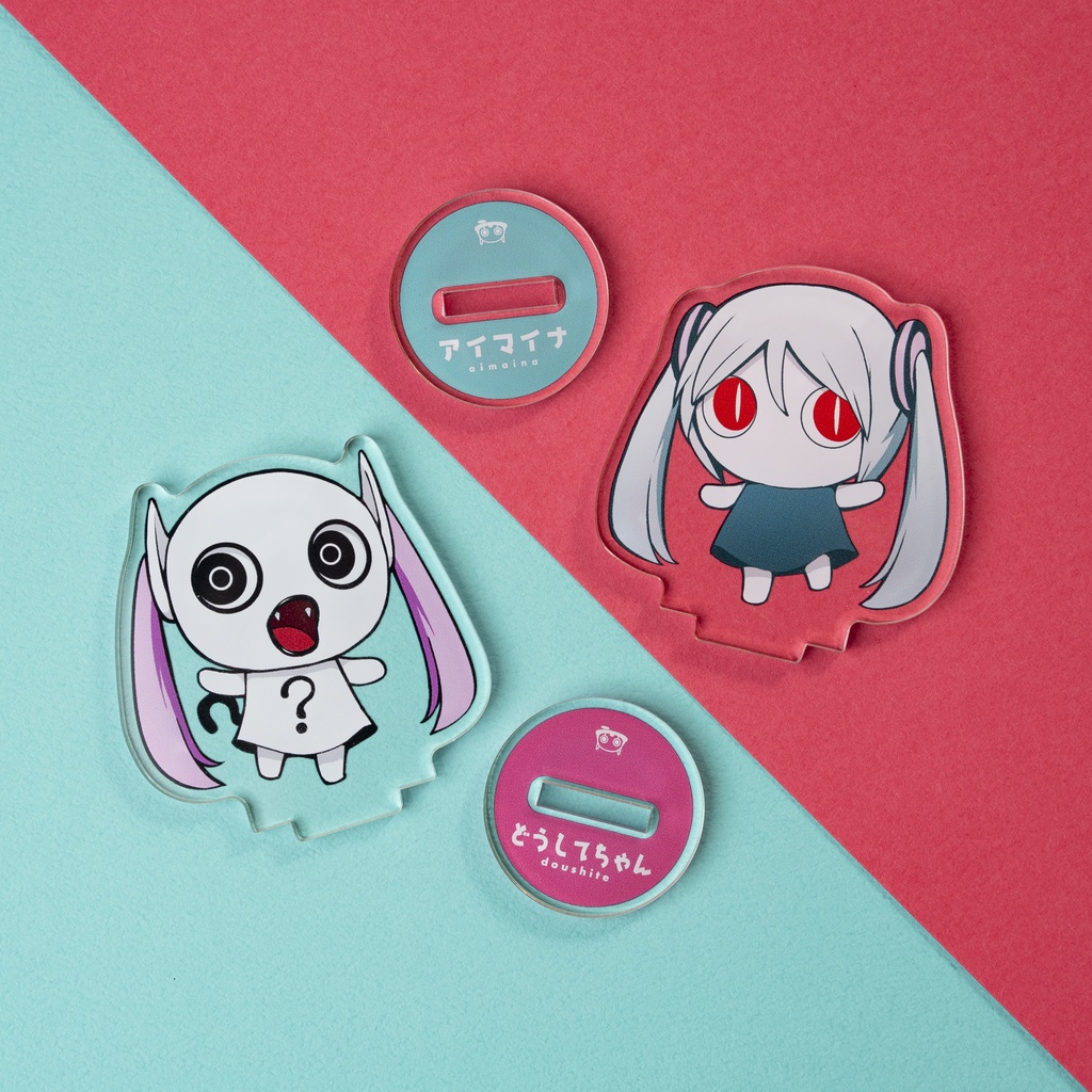 アイマイナ＆どうしてちゃん アクリルスタンド - ピノキオピー / PinocchioP Official Shop - BOOTH