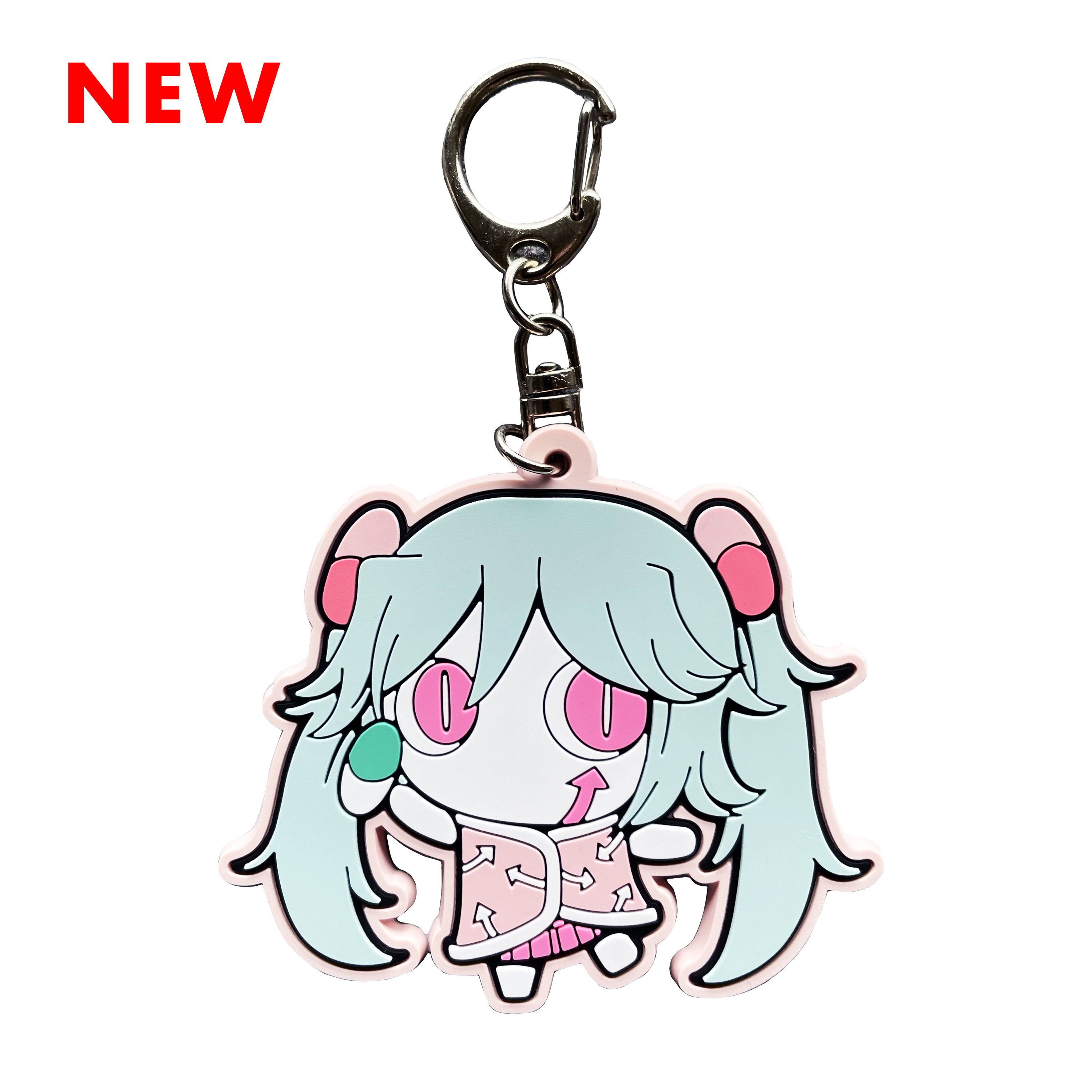 「すろぉもぉしょんアイマイナ」ラバーキーホルダー - ピノキオピー / PinocchioP Official Shop - BOOTH