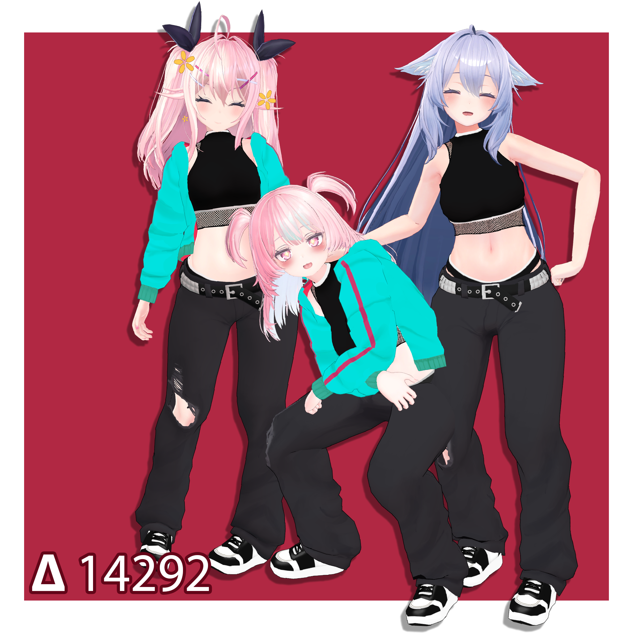 【VRChat向け】パンク レイブウェア Punk's Ravewear for Selestia, Kikyo & EYO ...