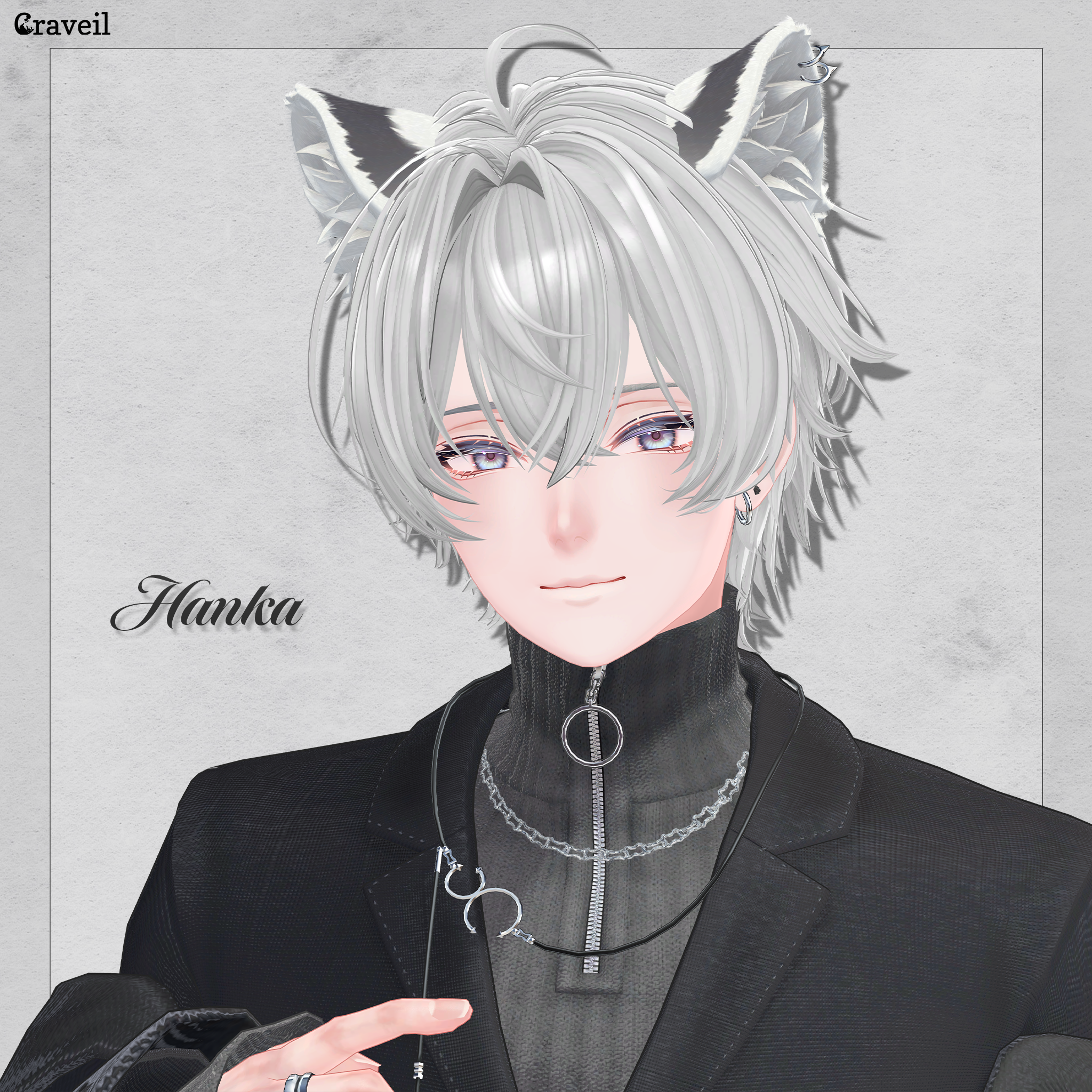 【VRChat Hair】Noxell【6アバター対応】 - Craveil - BOOTH