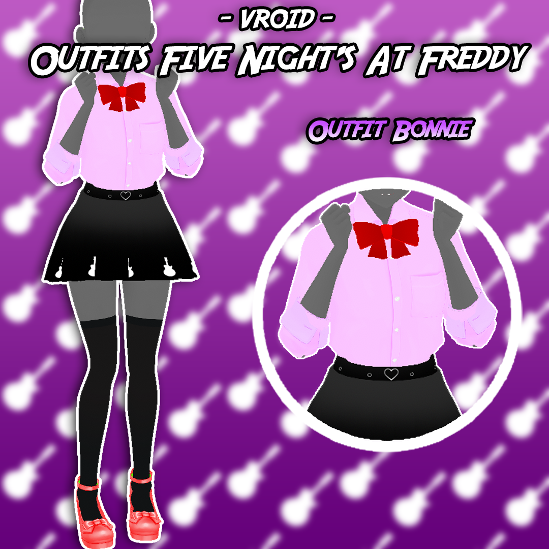 【VRoid】Outfit Five Night's At Freddy's - Pegaotaku - BOOTH