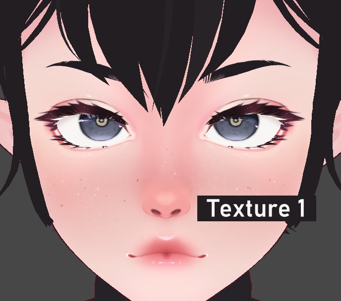 [VRoid] Fluffy Eyeliner - mooshibee - BOOTH