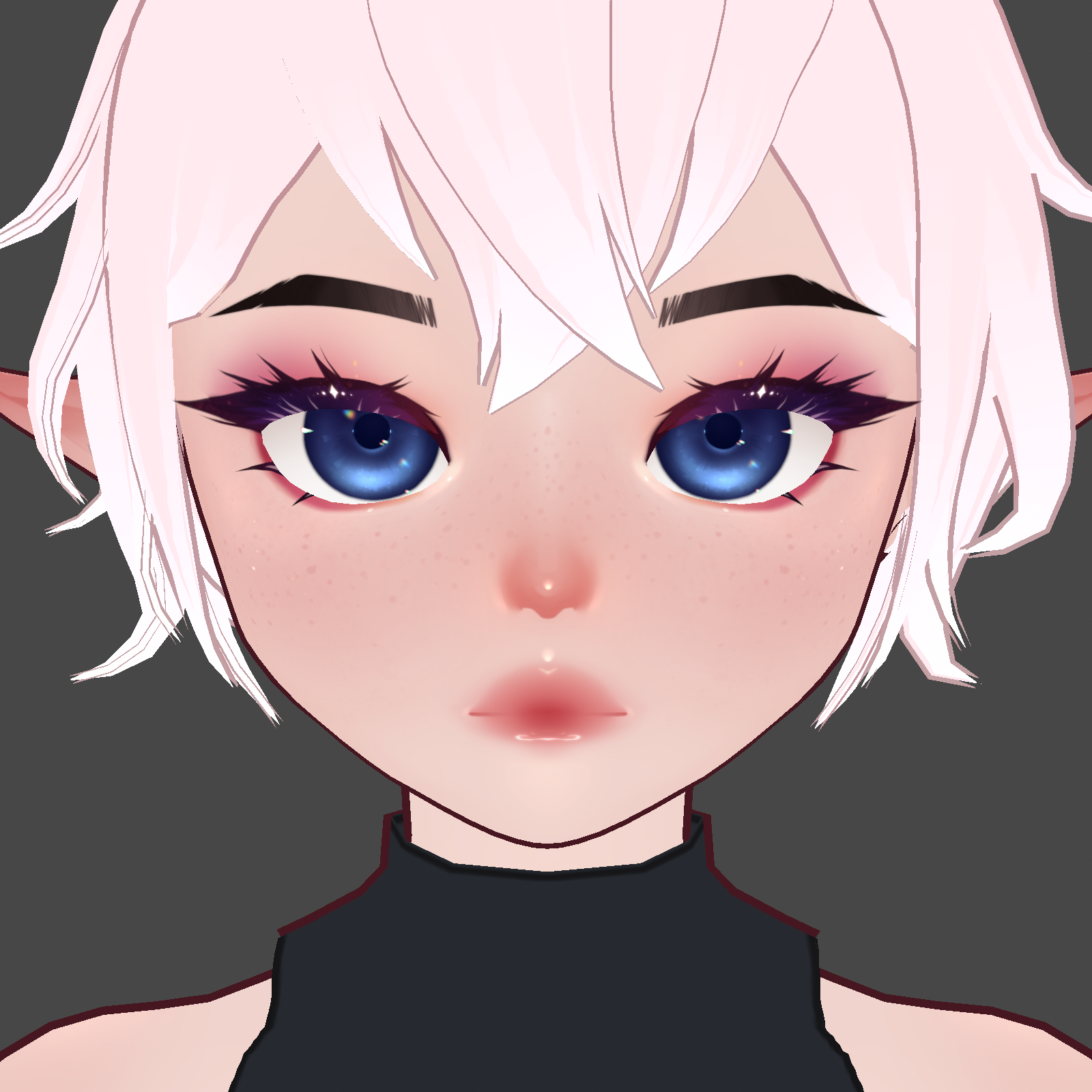 Starry Eyeliner - VRoid Texture - mooshibee - BOOTH