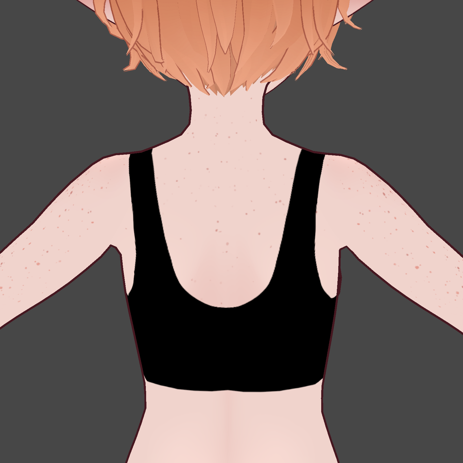 Full Body Freckles - VRoid Face and Body Overlay - mooshibee - BOOTH