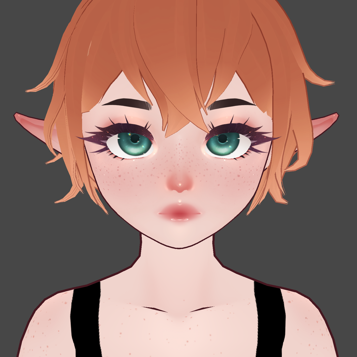 Full Body Freckles - VRoid Face and Body Overlay - mooshibee - BOOTH