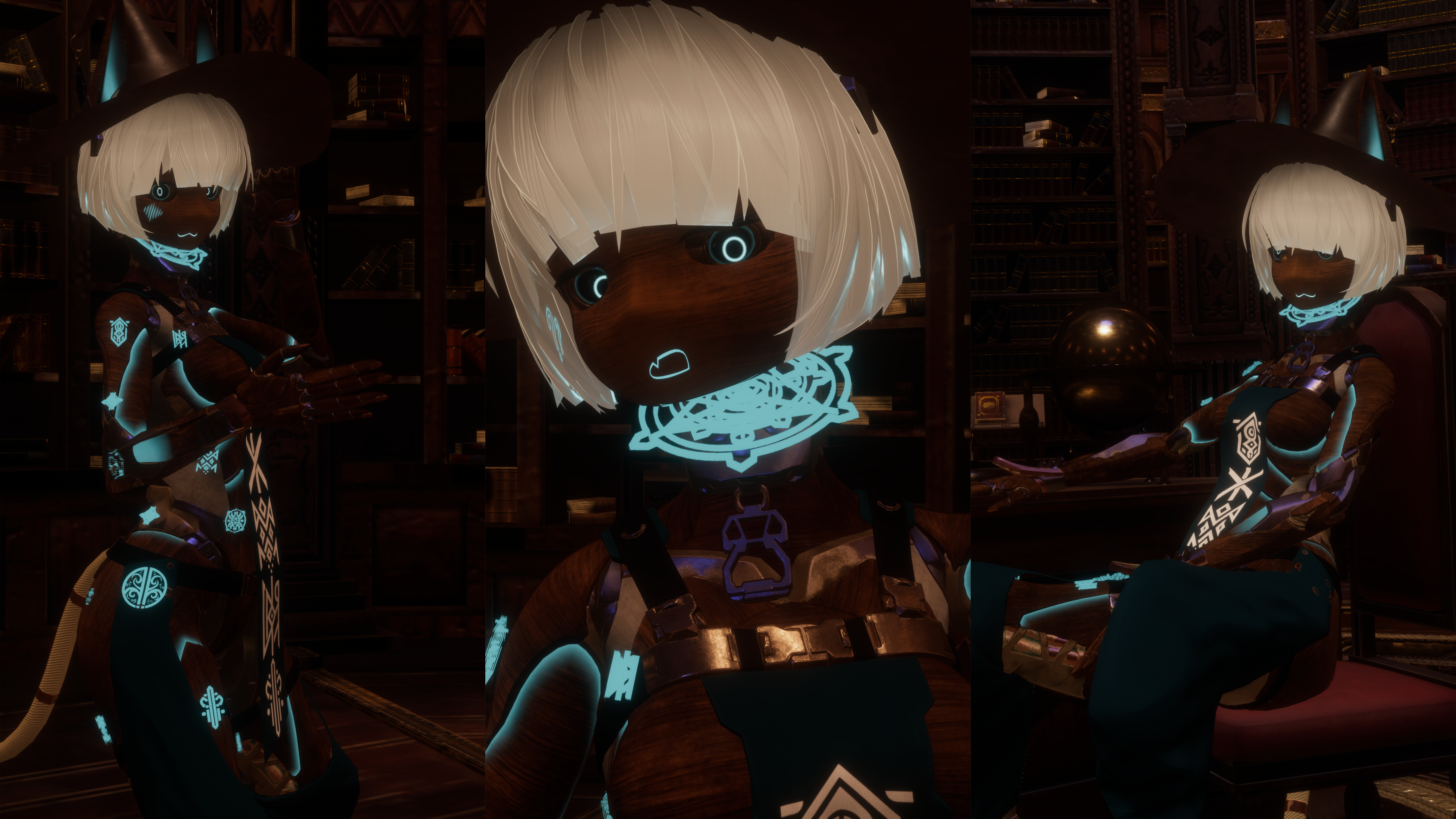 Arcane Automaton - Cyant/Runyant Material and texture set - VRChat ...