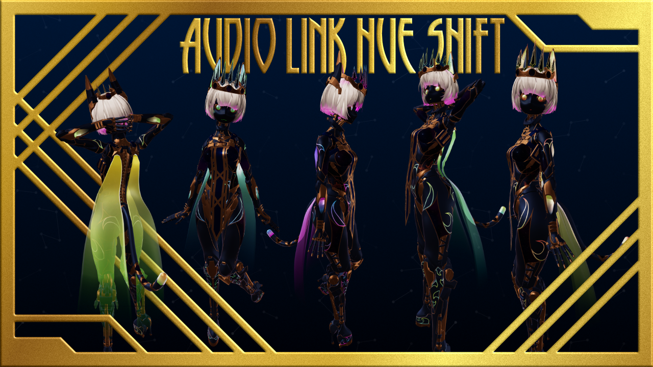 Celestial Empress - Cyant and Runyant Material and Texture Set - VRChat ...