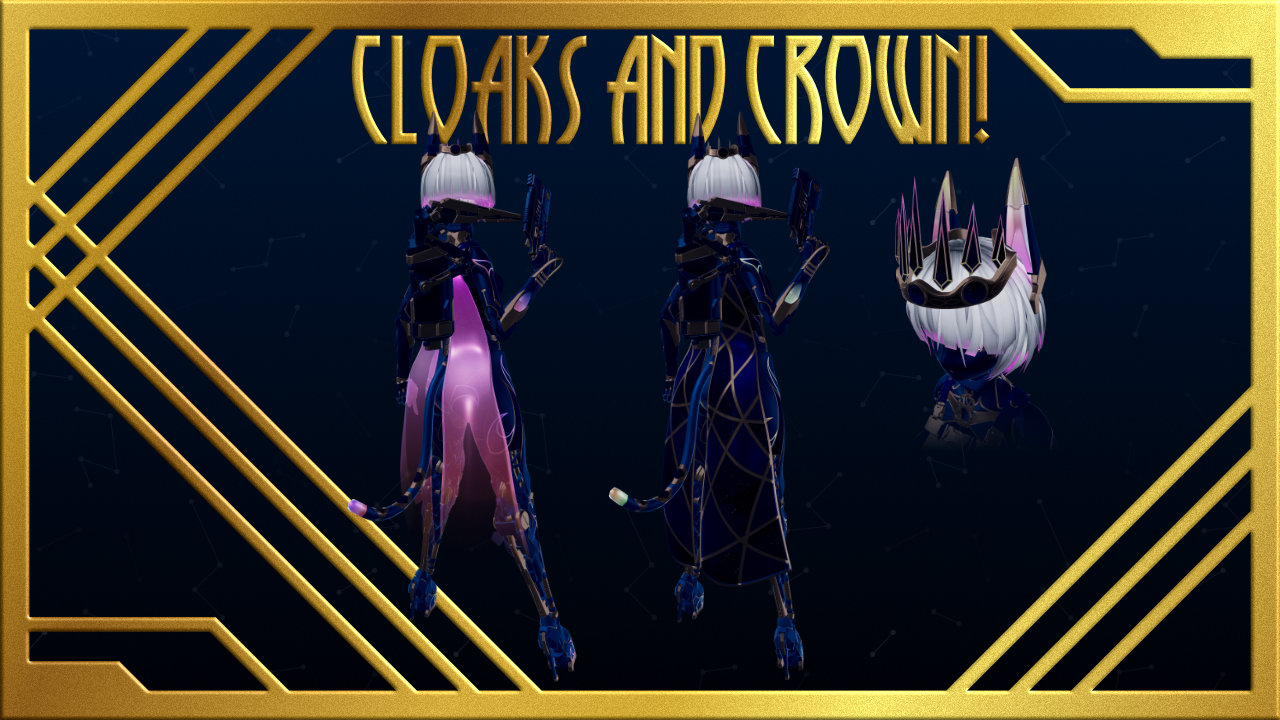 Celestial Empress - Cyant and Runyant Material and Texture Set - VRChat ...