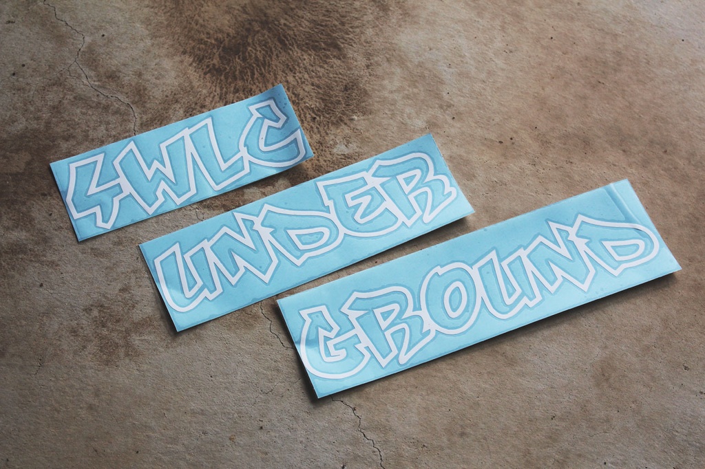 4WLC Underground カッティングステッカー（大） - 4WLC Store - BOOTH
