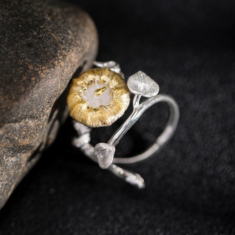 アサガオのリング - 現代的なエレガンスを取り入れた作品 R354 - オリジナルアクセサリーVary - BOOTH