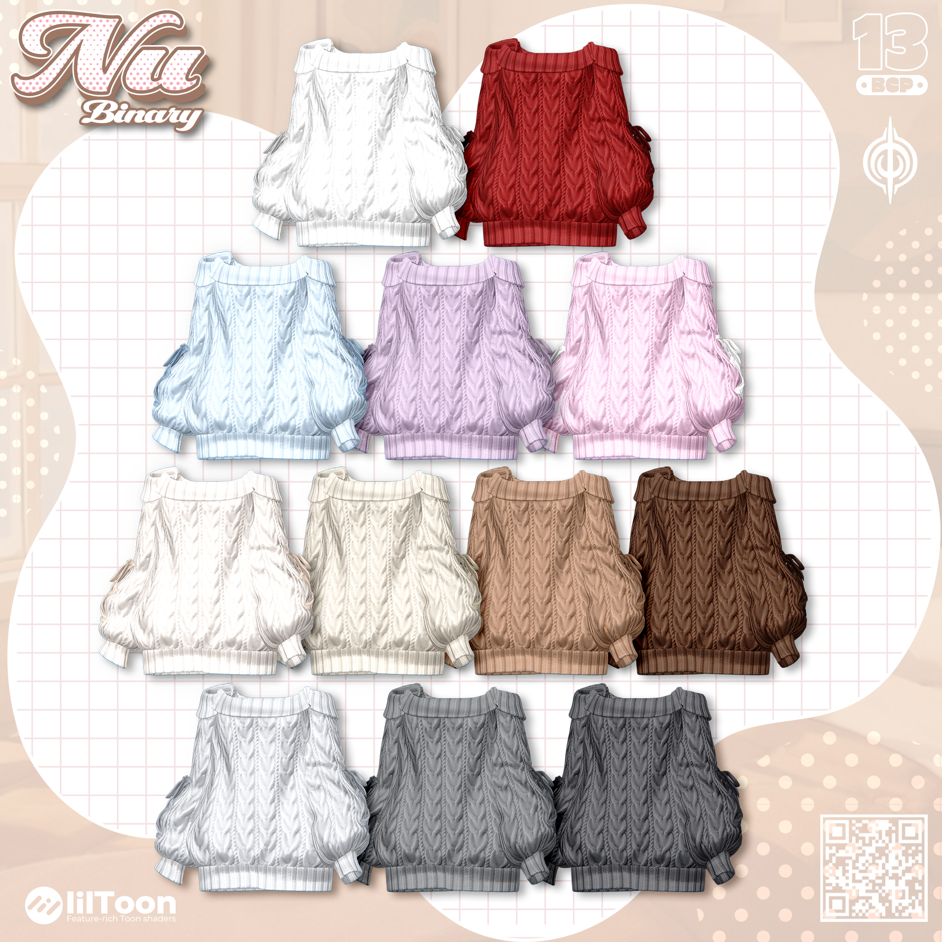 BCP-13 Nu Clothing Project - Binary - BOOTH