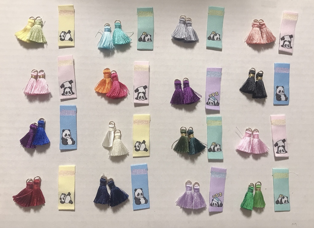 パンダタッセル帽 - waca_Boo - BOOTH