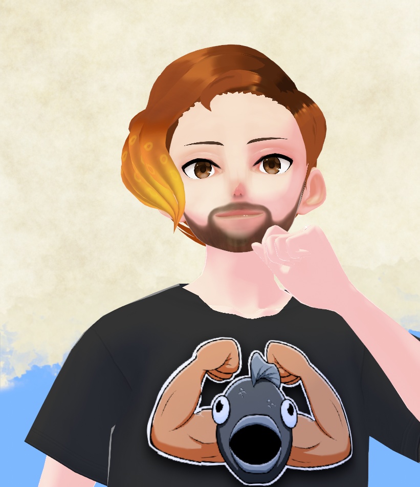 Realistic Bearded Face - 𝕋𝕦𝕓𝕖𝕣 𝕍𝕒𝕦𝕝𝕥 - BOOTH