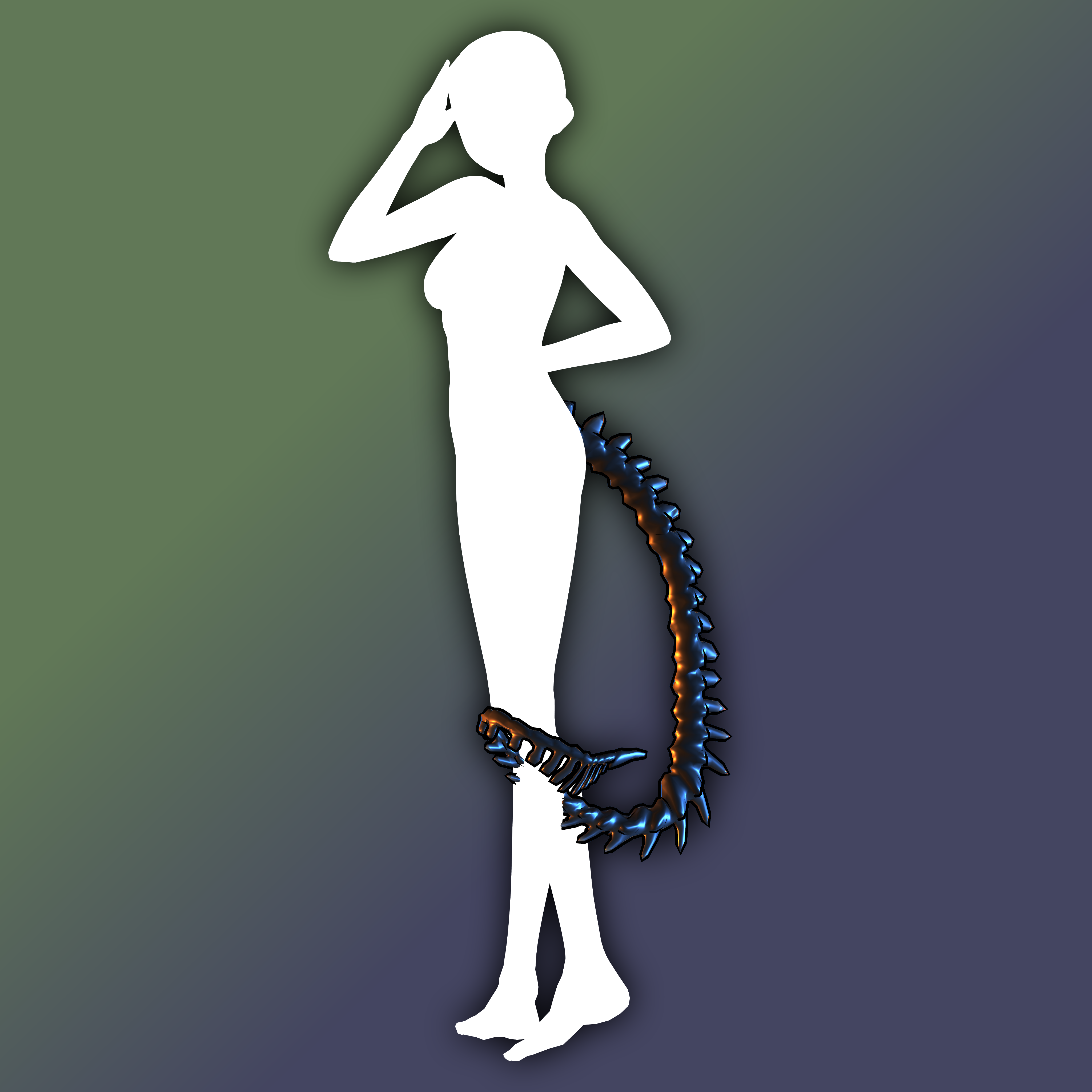 Rigged Alien Tail - 𝕋𝕦𝕓𝕖𝕣 𝕍𝕒𝕦𝕝𝕥 - BOOTH