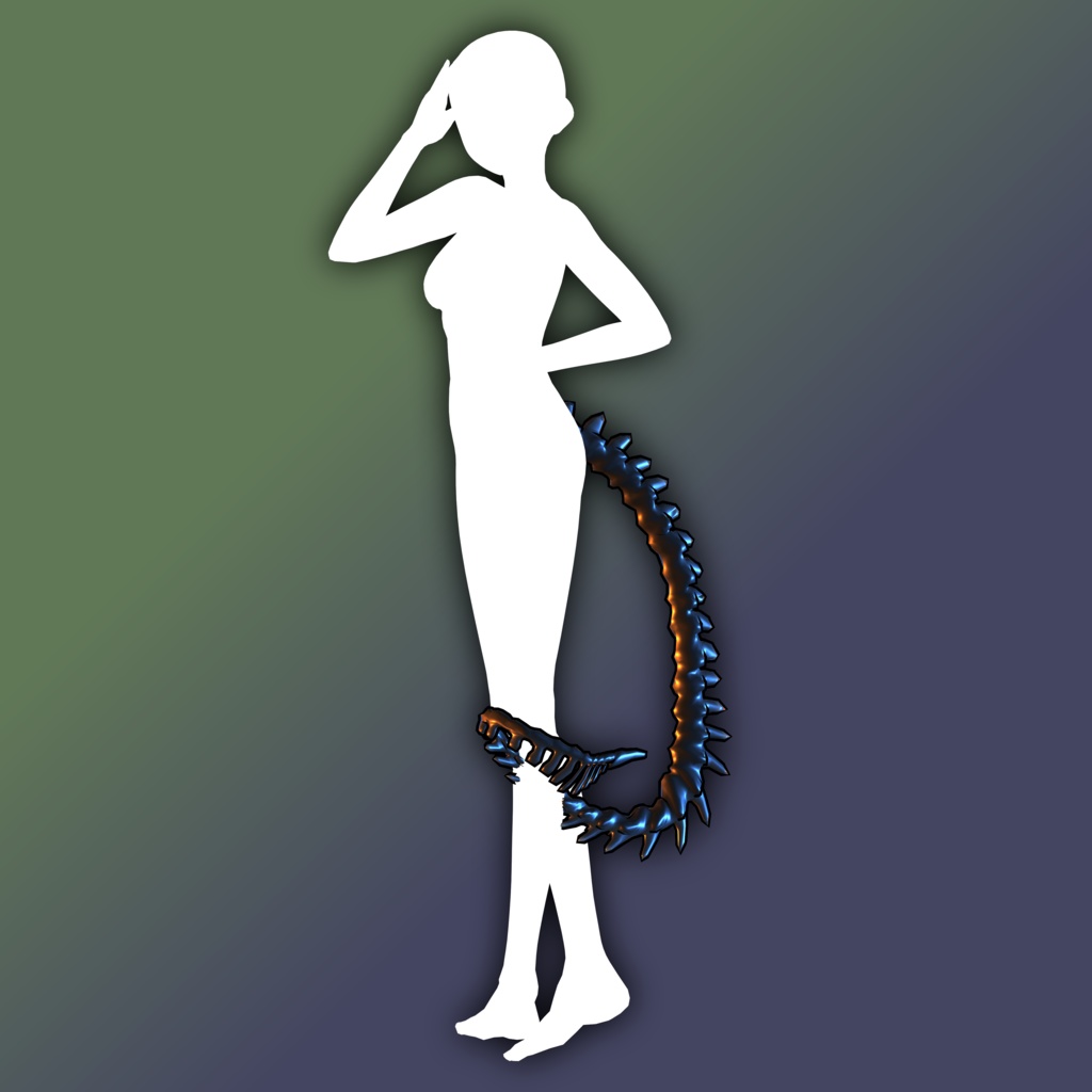 Rigged Alien Tail - 𝕋𝕦𝕓𝕖𝕣 𝕍𝕒𝕦𝕝𝕥 - BOOTH