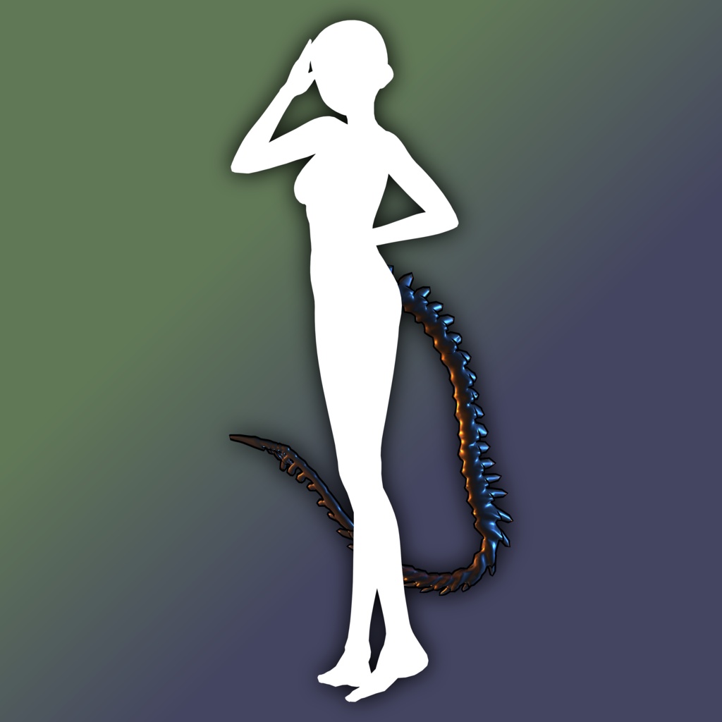 Rigged Alien Tail - 𝕋𝕦𝕓𝕖𝕣 𝕍𝕒𝕦𝕝𝕥 - BOOTH