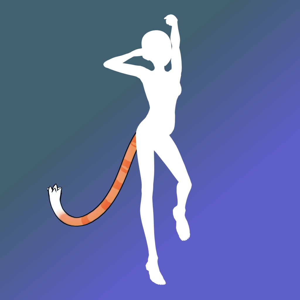 (Rigged) Tabby Tail - 𝕋𝕦𝕓𝕖𝕣 𝕍𝕒𝕦𝕝𝕥 - BOOTH